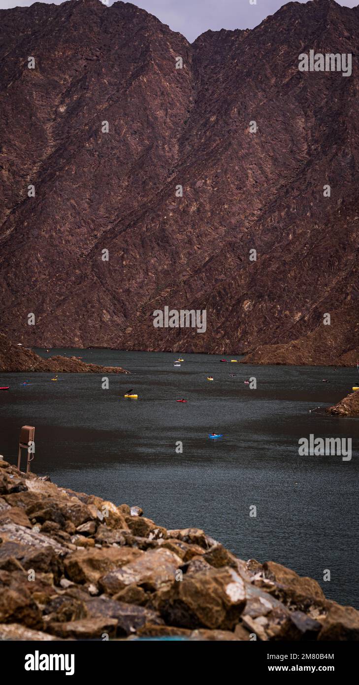 Aerial view of uae flag hi-res stock photography and images - Alamy