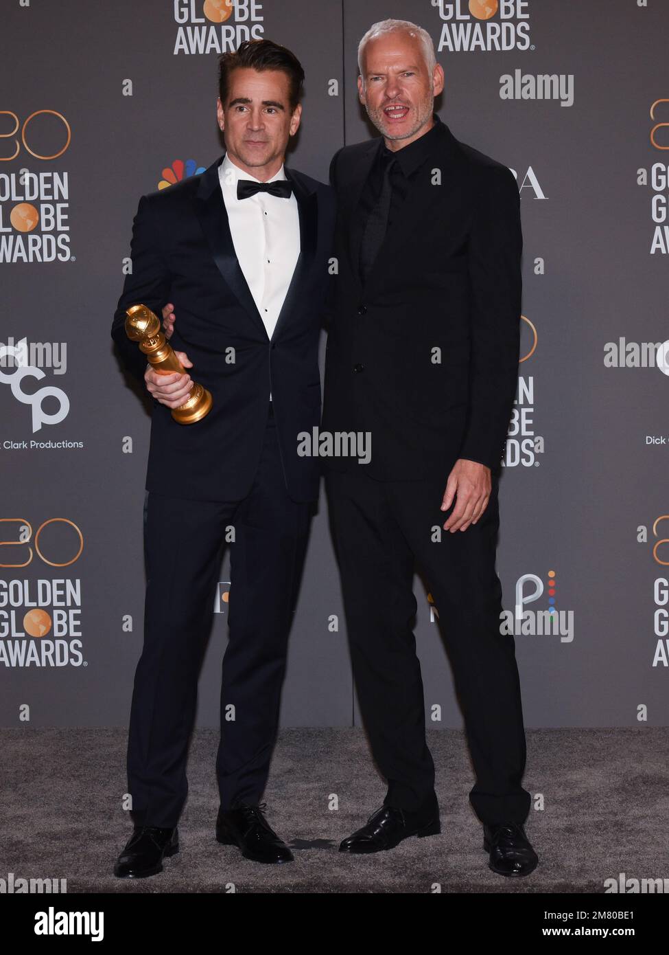 10 January 2023 - Los Angeles, California - Colin Farrell and Martin ...