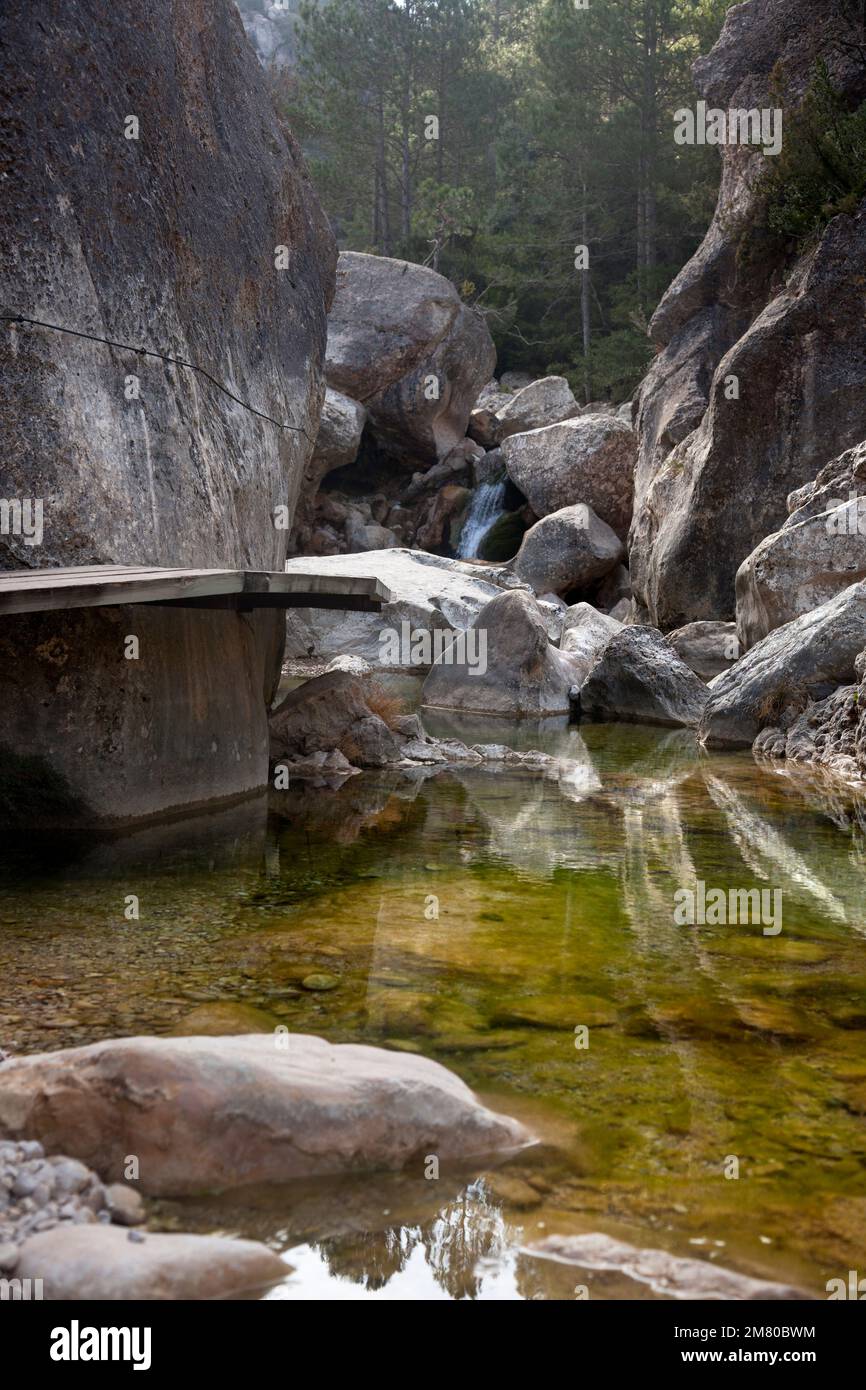 Matarranya river gorge in Spain Stock Photo - Alamy