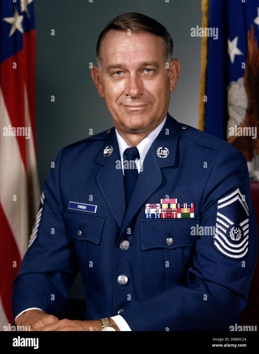 CHIEF MASTER Sergeant of the Air Force Sam E. Parish (uncovered ...