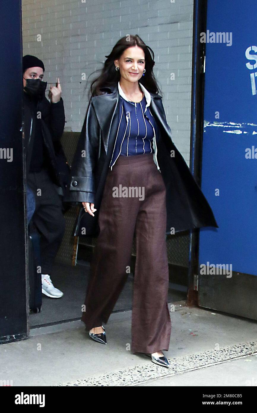 Katie Holmes At ‘Good Morning America’ -PICTURED: Katie Holmes ...