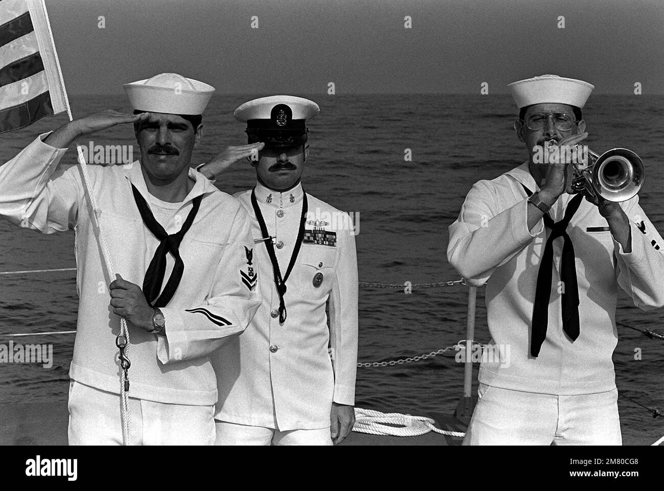 Taps bugler Black and White Stock Photos & Images - Alamy