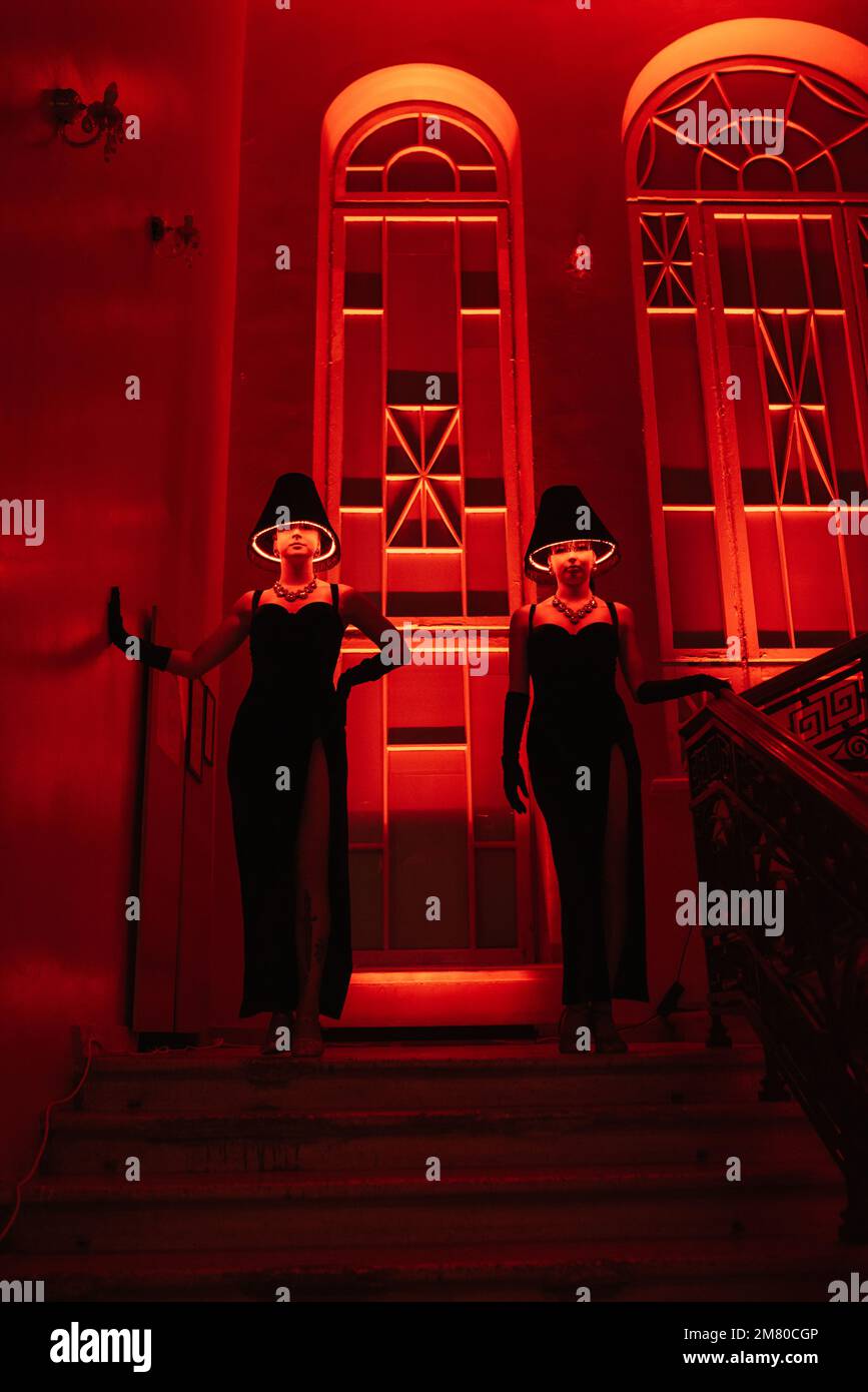 Illuminated models hi-res stock photography and images - Alamy
