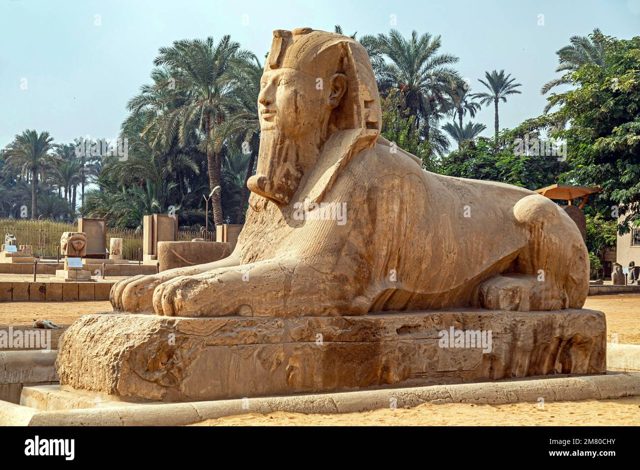 ALABASTER SPHINX OF MEMPHIS, THE BIGGEST KNOWN STATUE IN ALABASTER, MIT ...