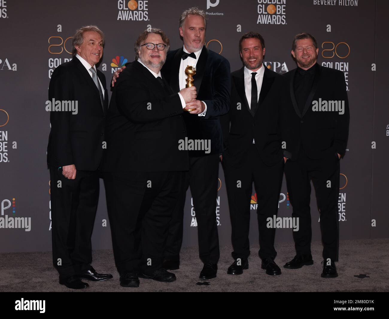 10 January 2023 - Los Angeles, California - (L-R) Gary Ungar, Guillermo ...