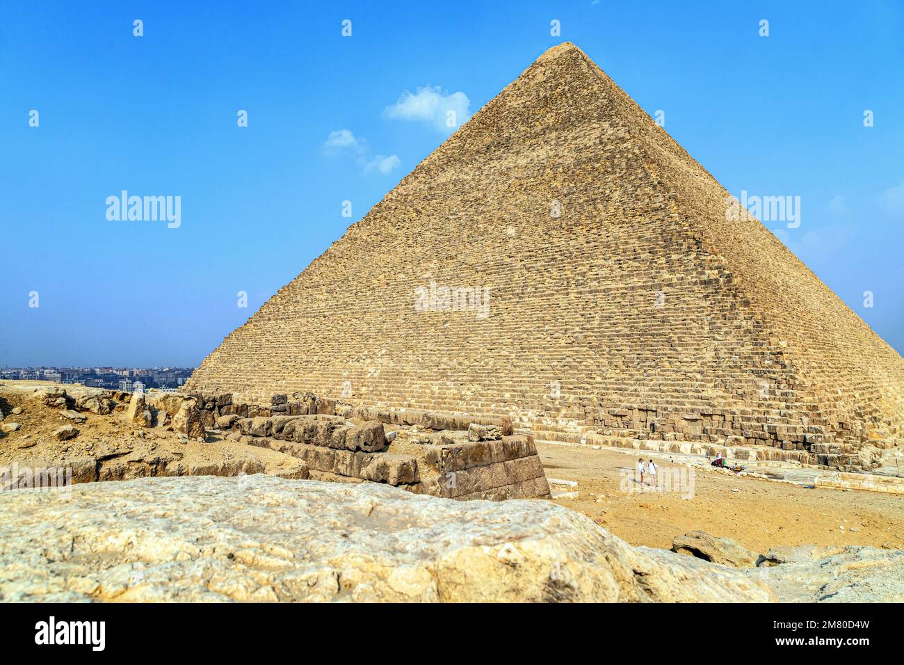 THE CHEOPS PYRAMID CALLED THE GREAT PYRAMID, THE BIGGEST OF ALL ...