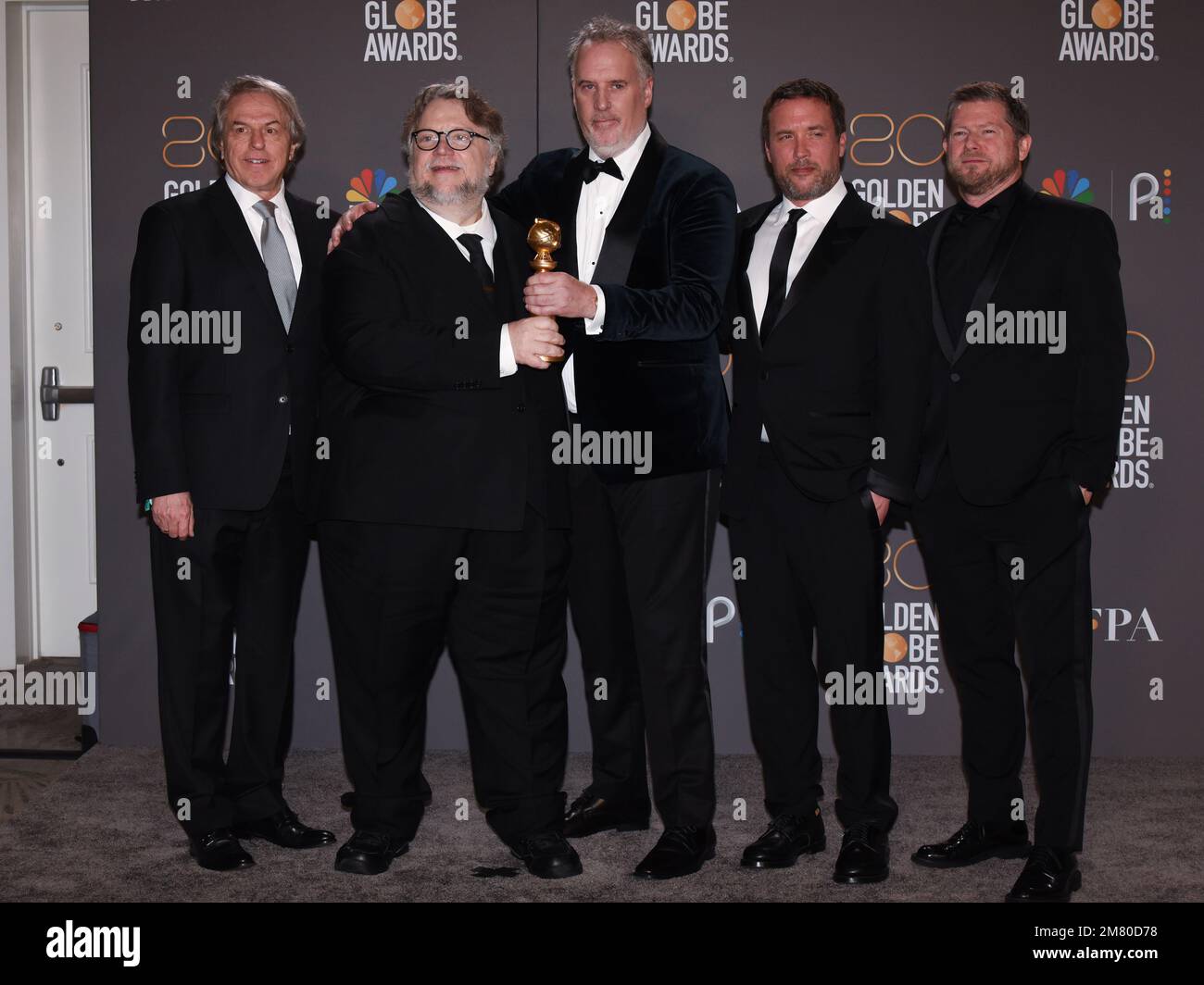 10 January 2023 - Los Angeles, California - (L-R) Gary Ungar, Guillermo ...