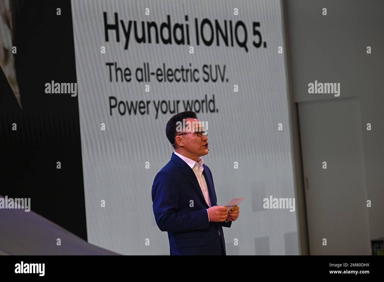 Greater Noida, Uttar Pradesh, India. 11th Jan, 2023. Unsoo Kim, Hyundai ...