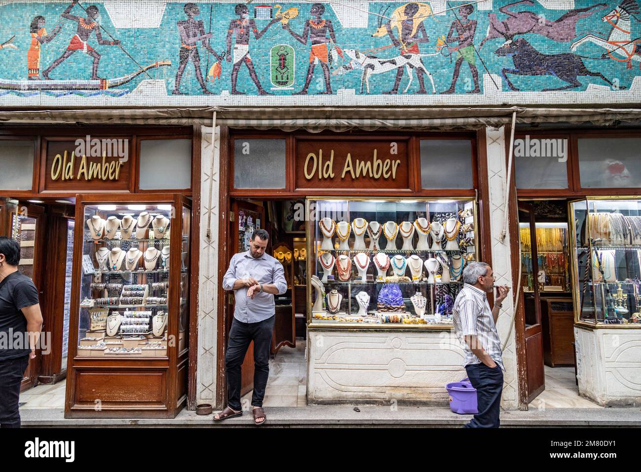 Egyptian storefront hi-res stock photography and images - Alamy
