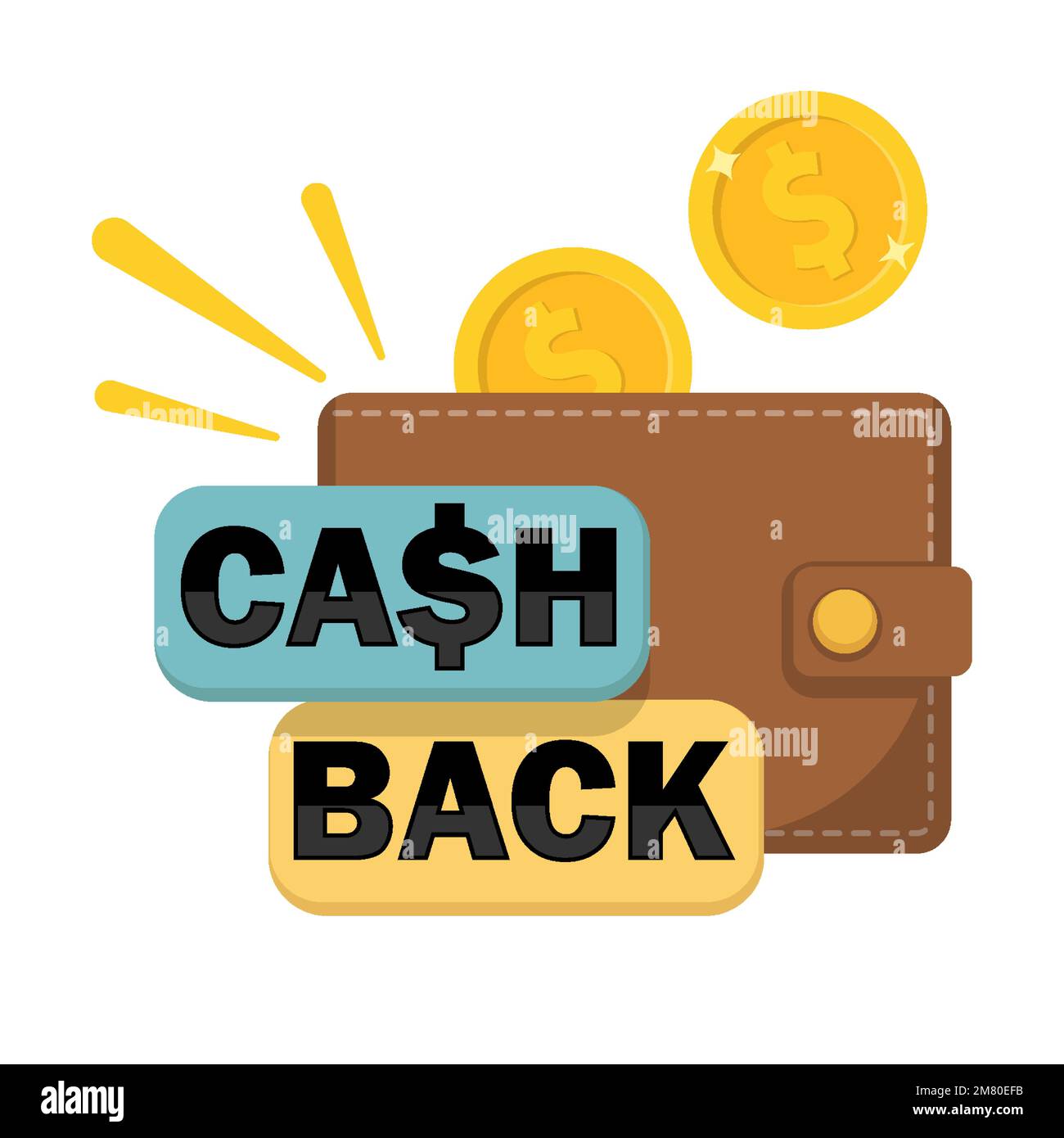 Money returned Stock Vector Images - Alamy