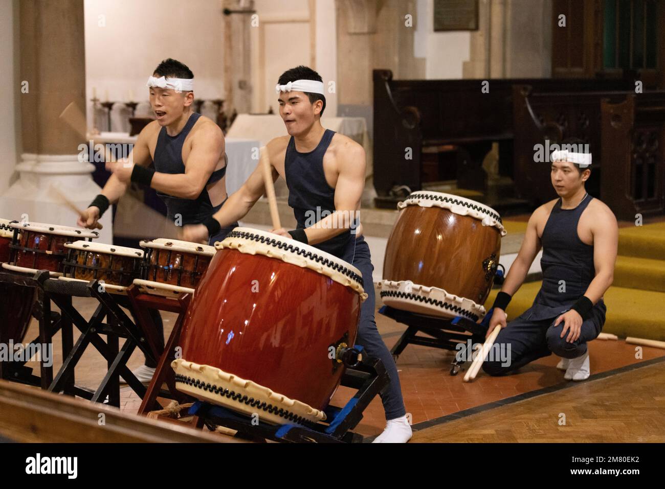 Shumei Taiko performance by Japanese professional drummers at All ...