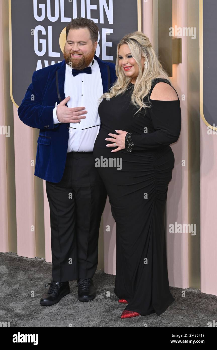 Los Angeles, USA. 10th Jan, 2023. Paul Walter Hauser & Amy Boland ...