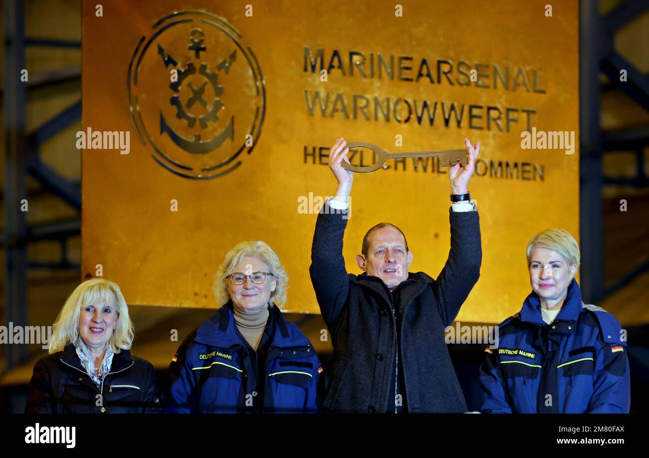 Rostock, Germany. 11th Jan, 2023. Gabriele Korb (l-r), President of the ...