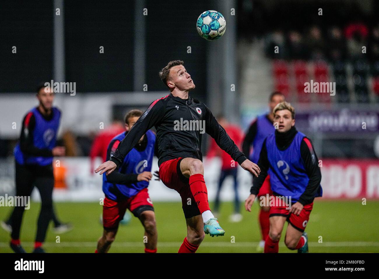 ROTTERDAM, NETHERLANDS - JANUARY 11: Peer Koopmeiners of Excelsior ...