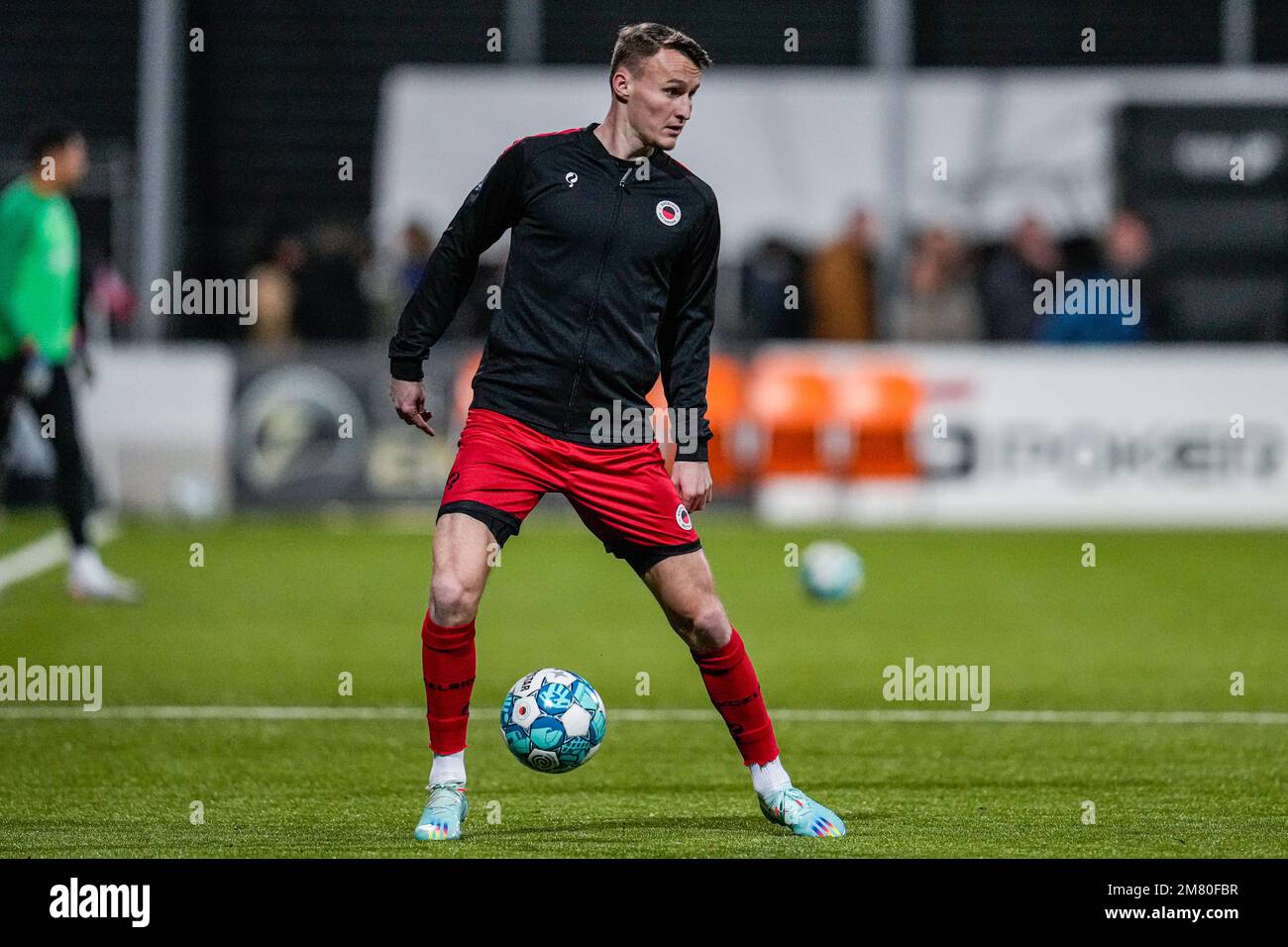 ROTTERDAM, NETHERLANDS - JANUARY 11: Peer Koopmeiners of Excelsior ...
