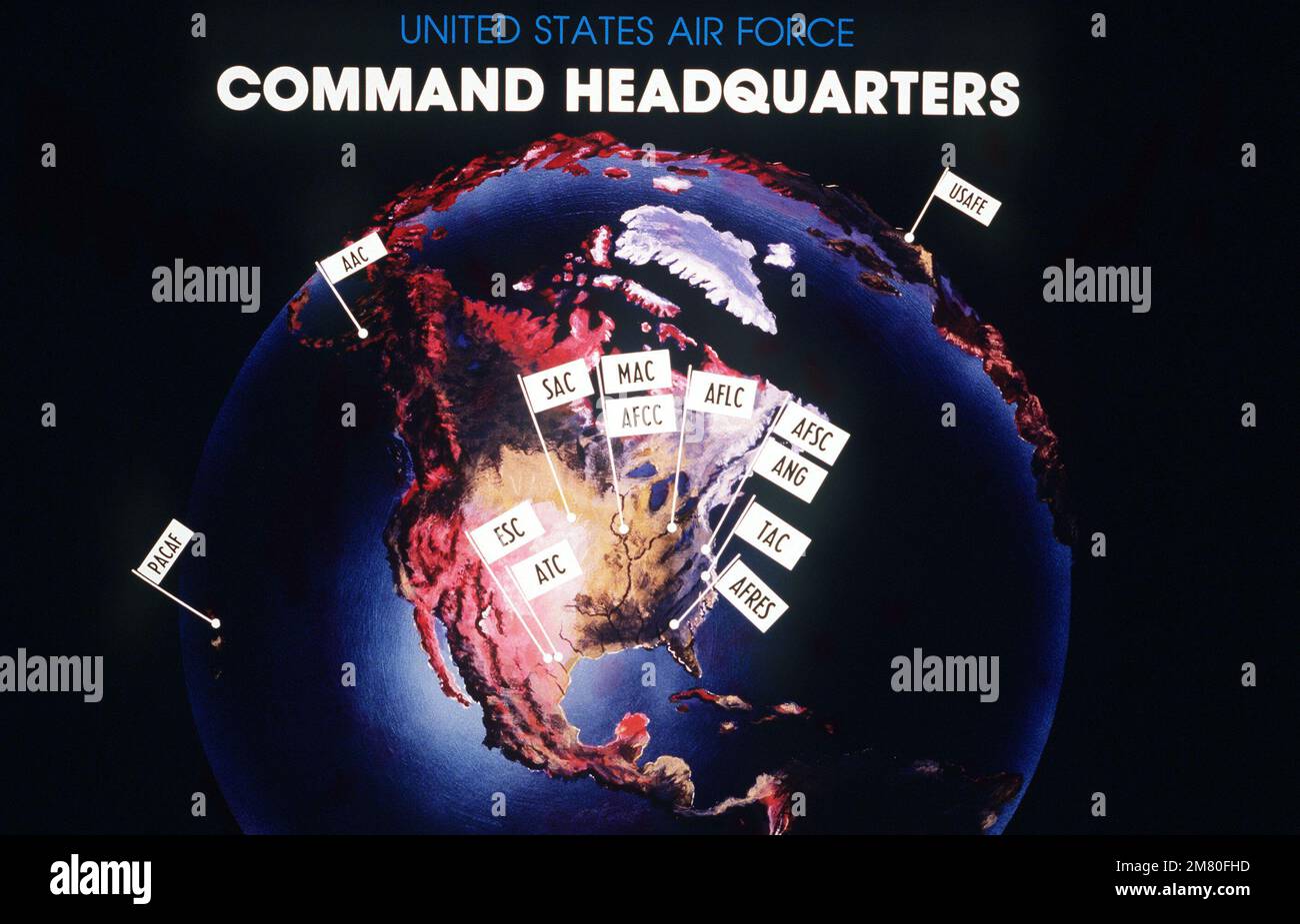 An artist's drawing illustrating the geographic locations of the major ...