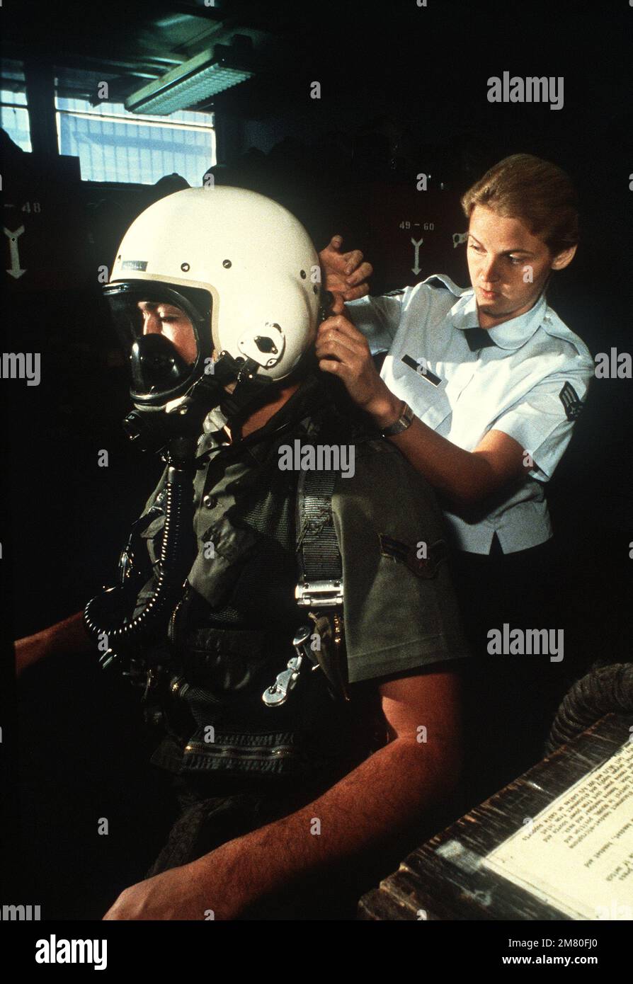 SGT. Corine Webb, an aircrew life-support specialist with the 90th ...