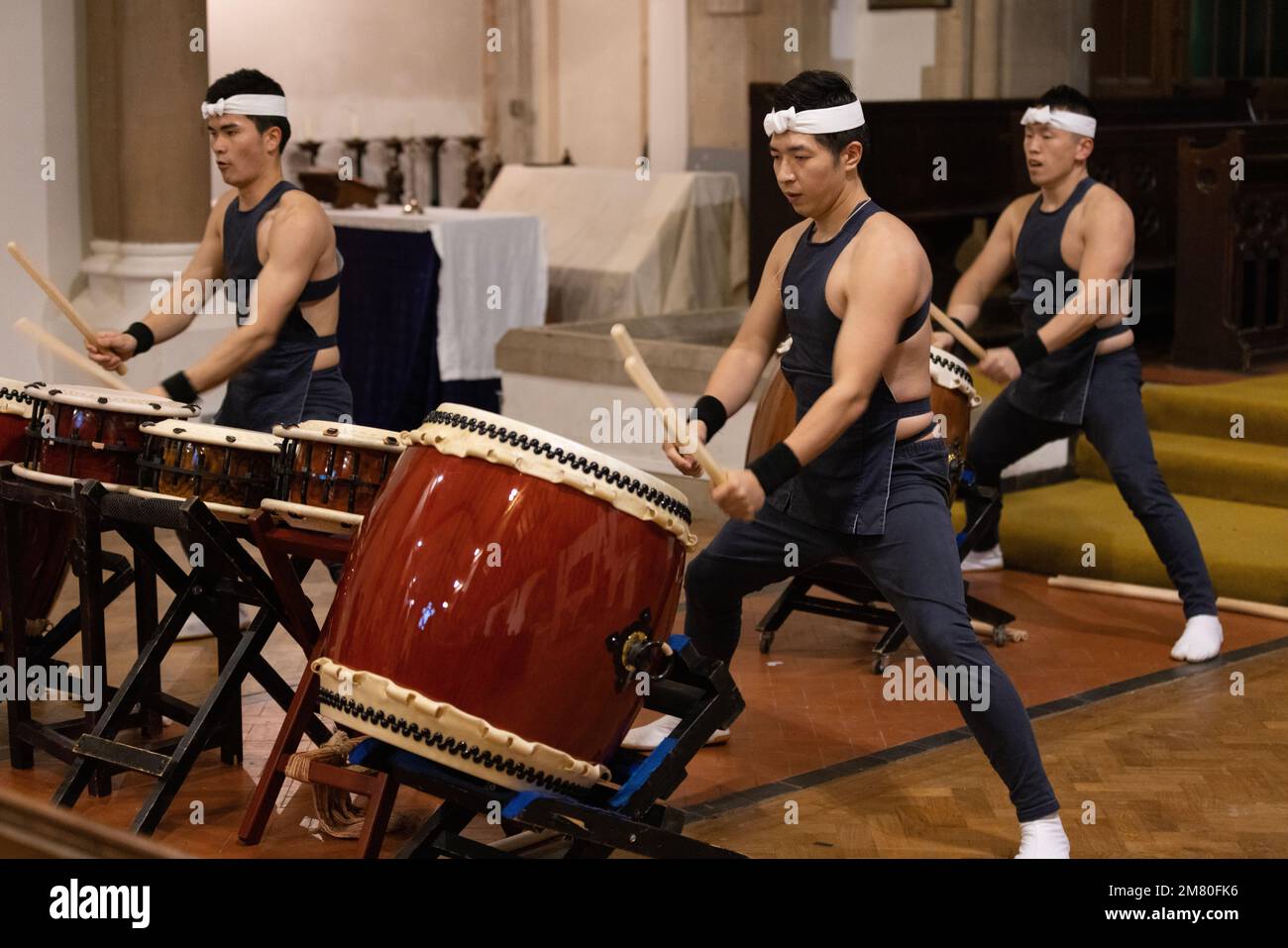 Shumei Taiko performance by Japanese professional drummers at All ...