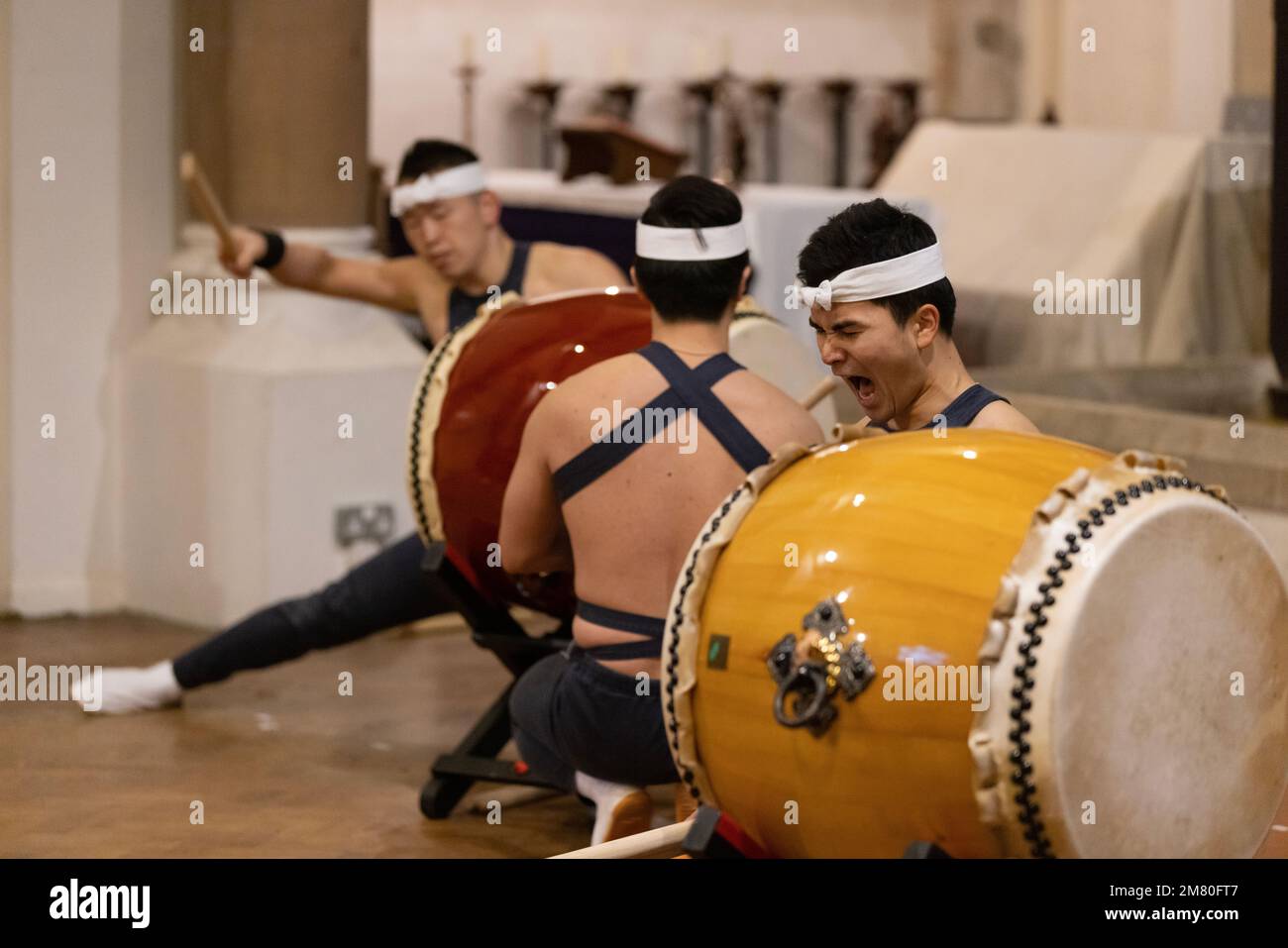 Shumei Taiko performance by Japanese professional drummers at All ...