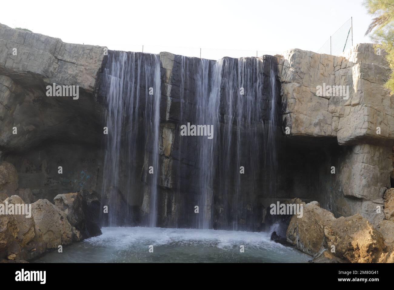 slow shutter speed at a waterfall Stock Photo - Alamy