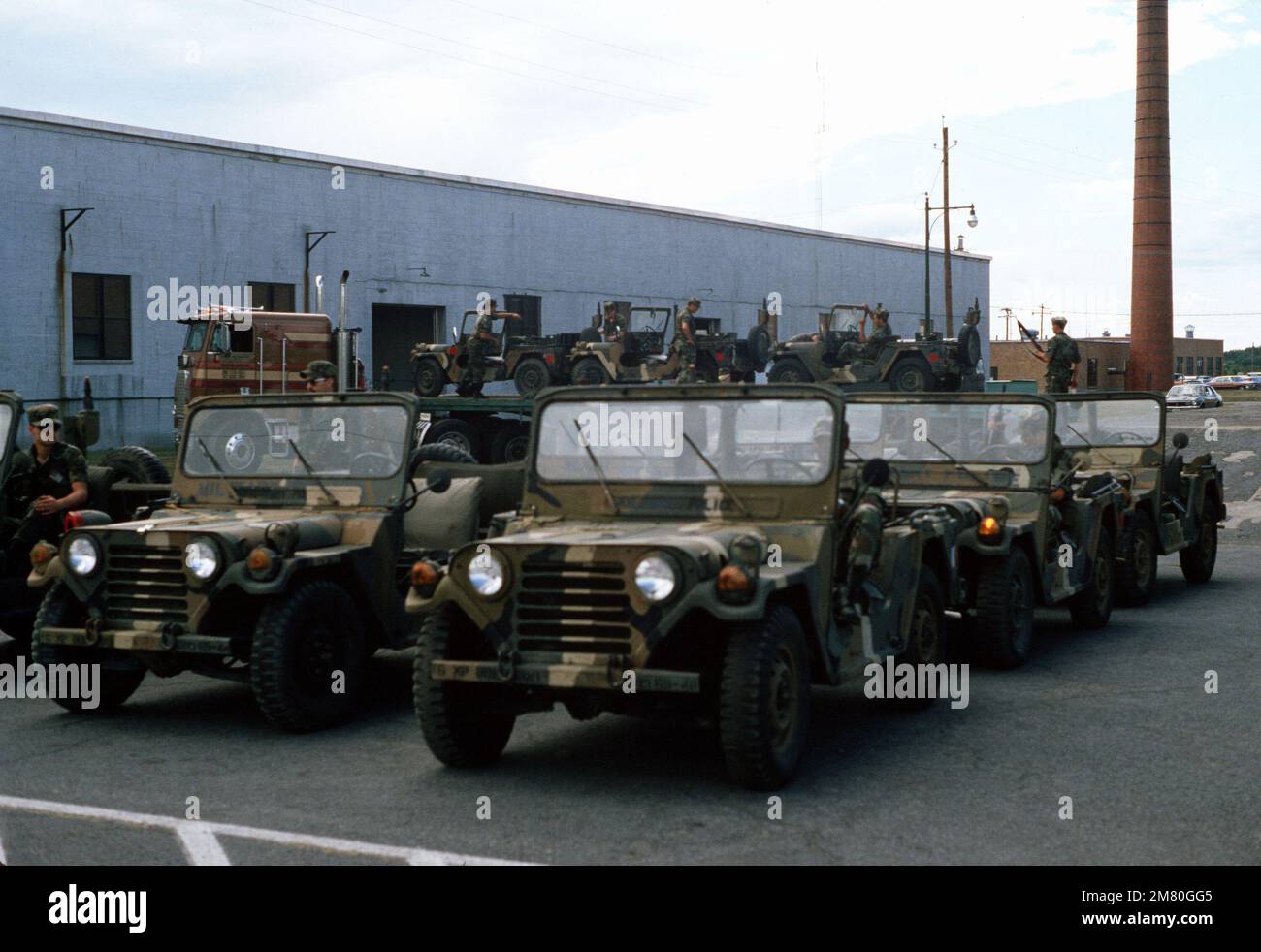 Temporary defense perimeter hi-res stock photography and images - Alamy