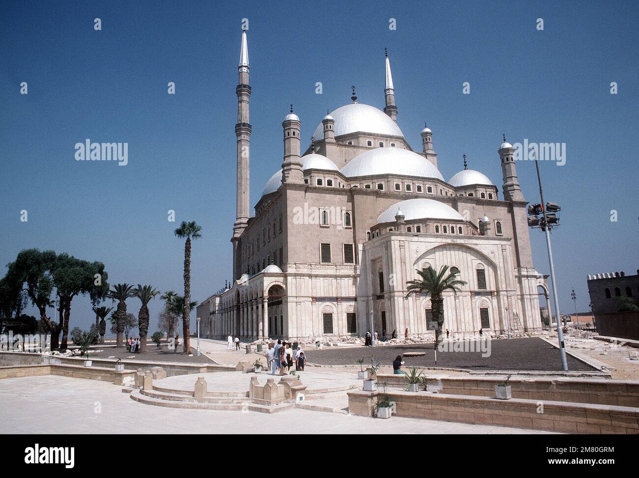 The Mosque of Muhammad 'Ali Cairo on top of Citadel of Cairo built in ...