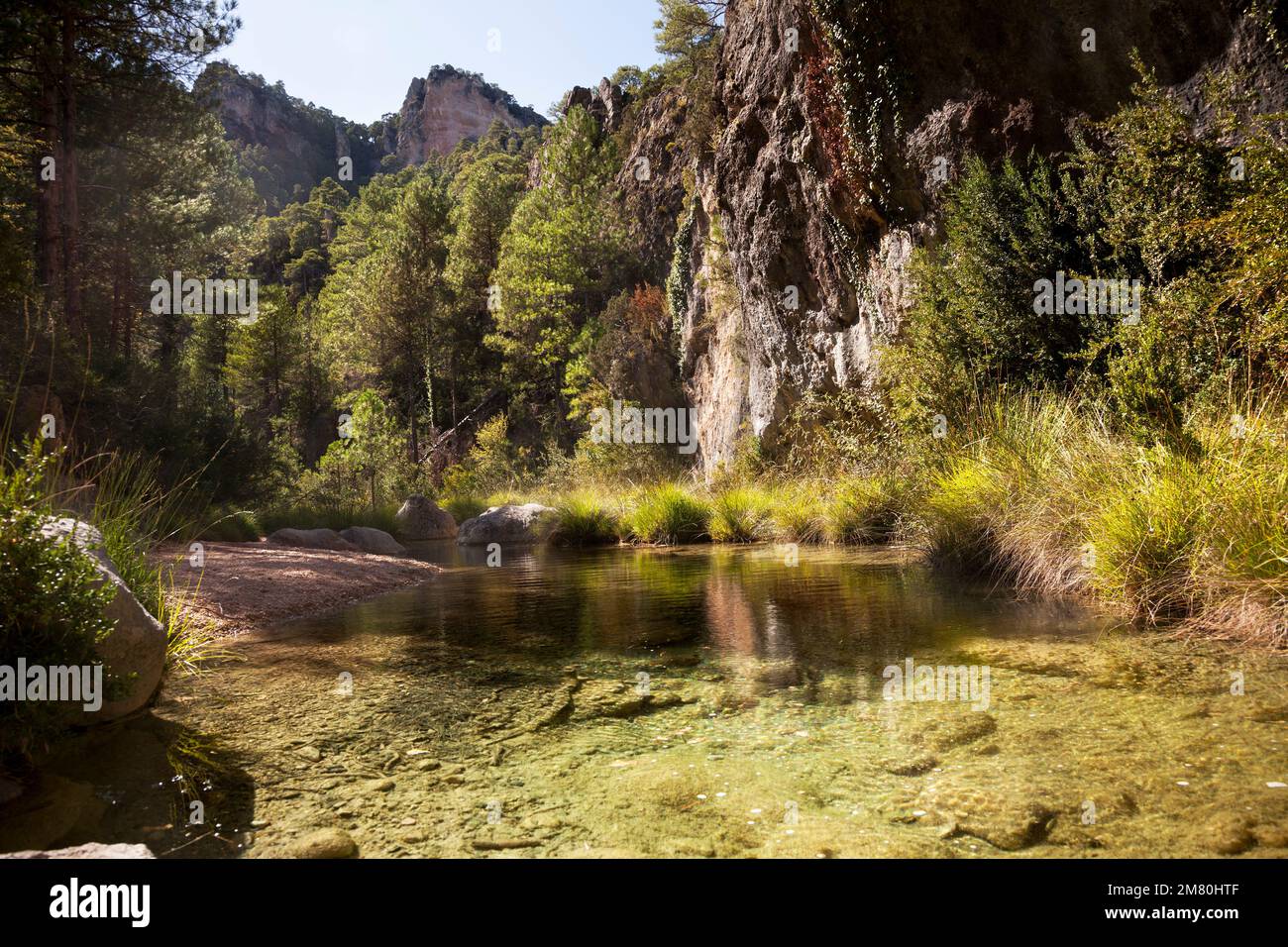 Los Ports mountains Park Natural Stock Photo - Alamy