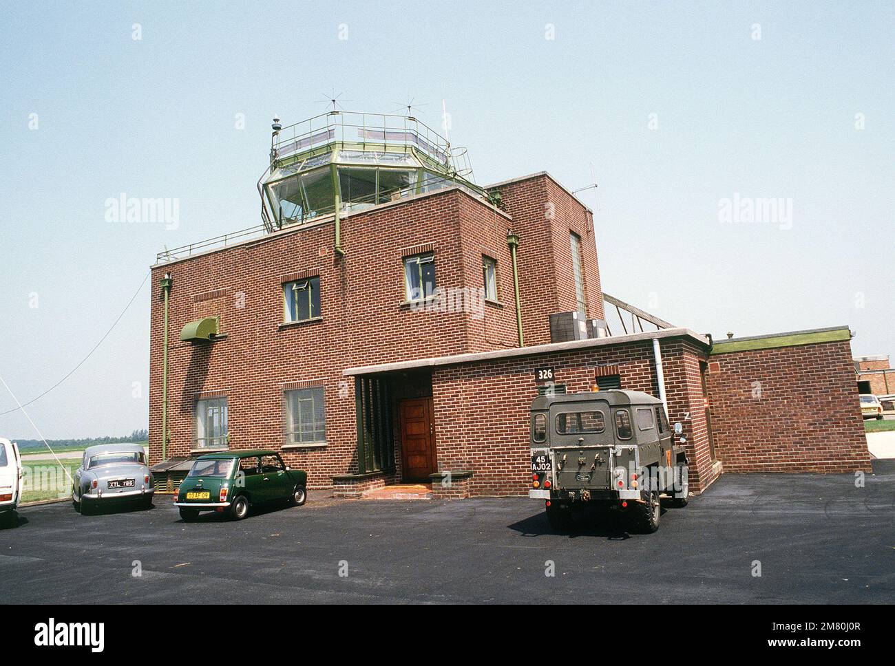The control tower (Bldg. 326). Base: Raf Wittering Country: Great ...