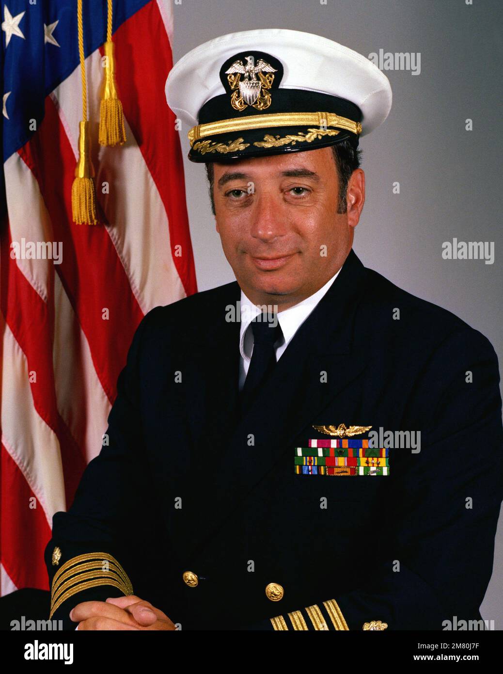 Captain Lewis Mantel, USN (covered). Country: Unknown Stock Photo - Alamy