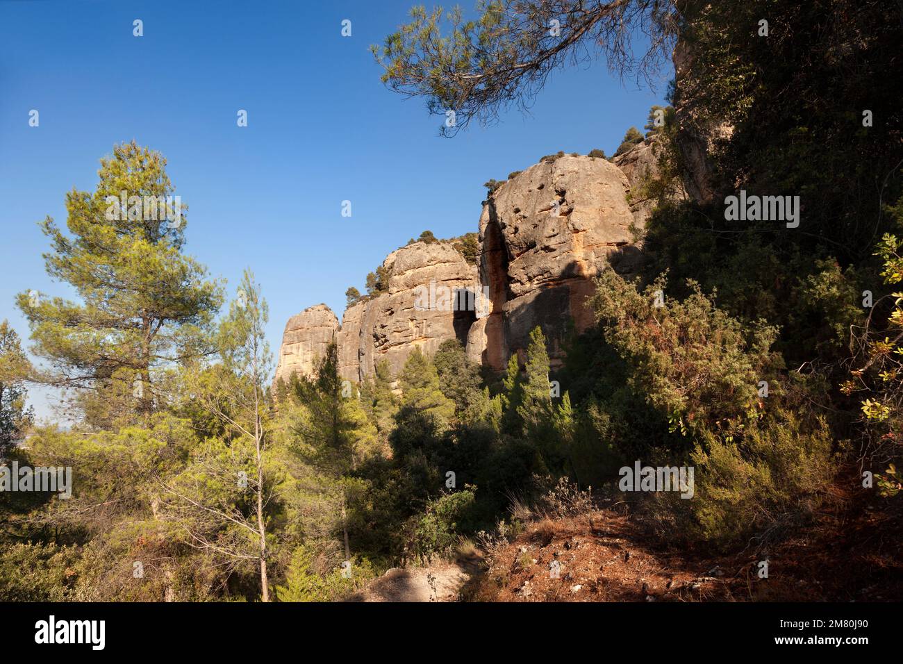 Los Ports natural Park. Tarragona province. Spain Stock Photo - Alamy