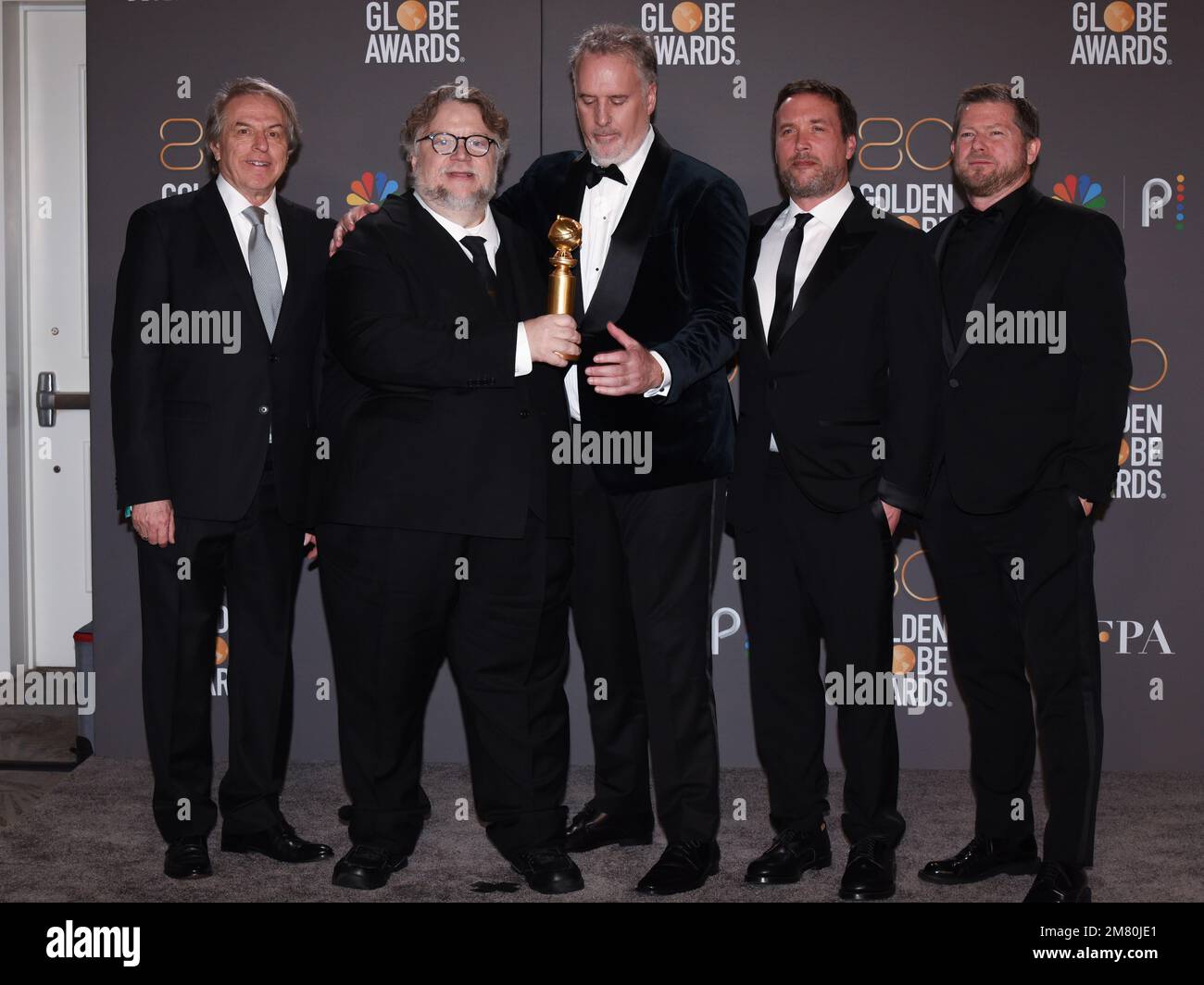 10 January 2023 - Los Angeles, California - (L-R) Gary Ungar, Guillermo ...