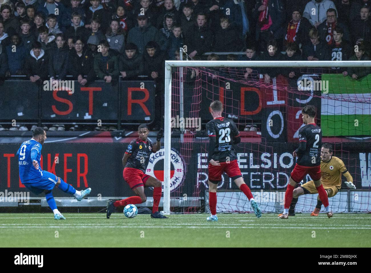 ROTTERDAM, 11-01-2023, Van Donge & De Roo Stadion . Dutch football KNVB ...