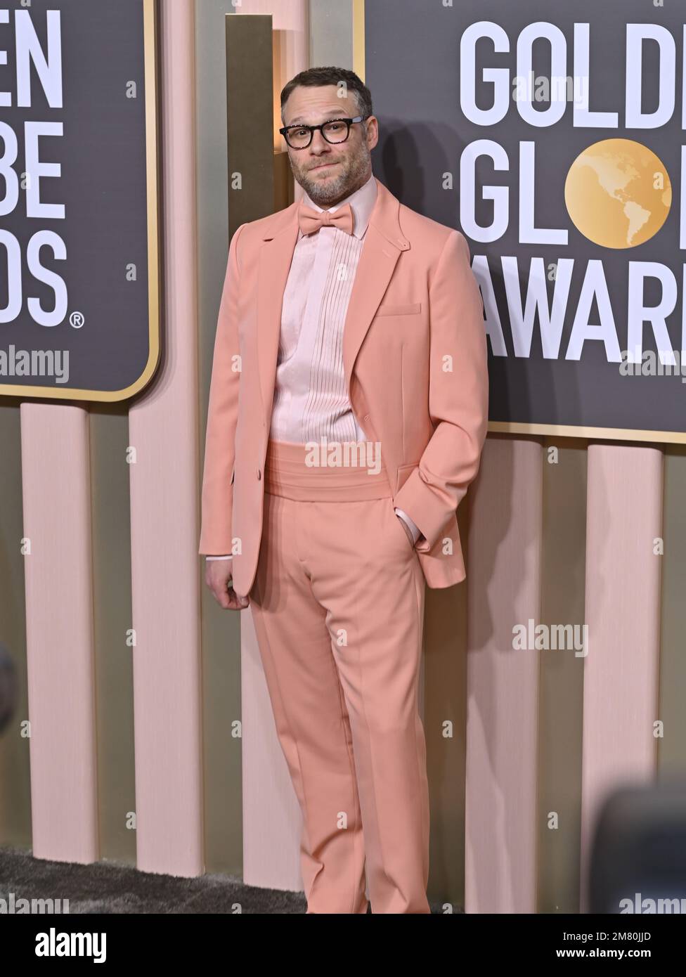 Los Angeles, USA. 10th Jan, 2023. Seth Rogan arriving at the 80th ...