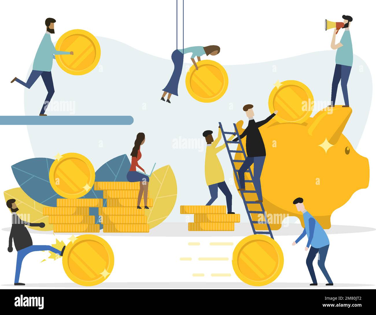 Accumulating vector vectors hi-res stock photography and images - Alamy