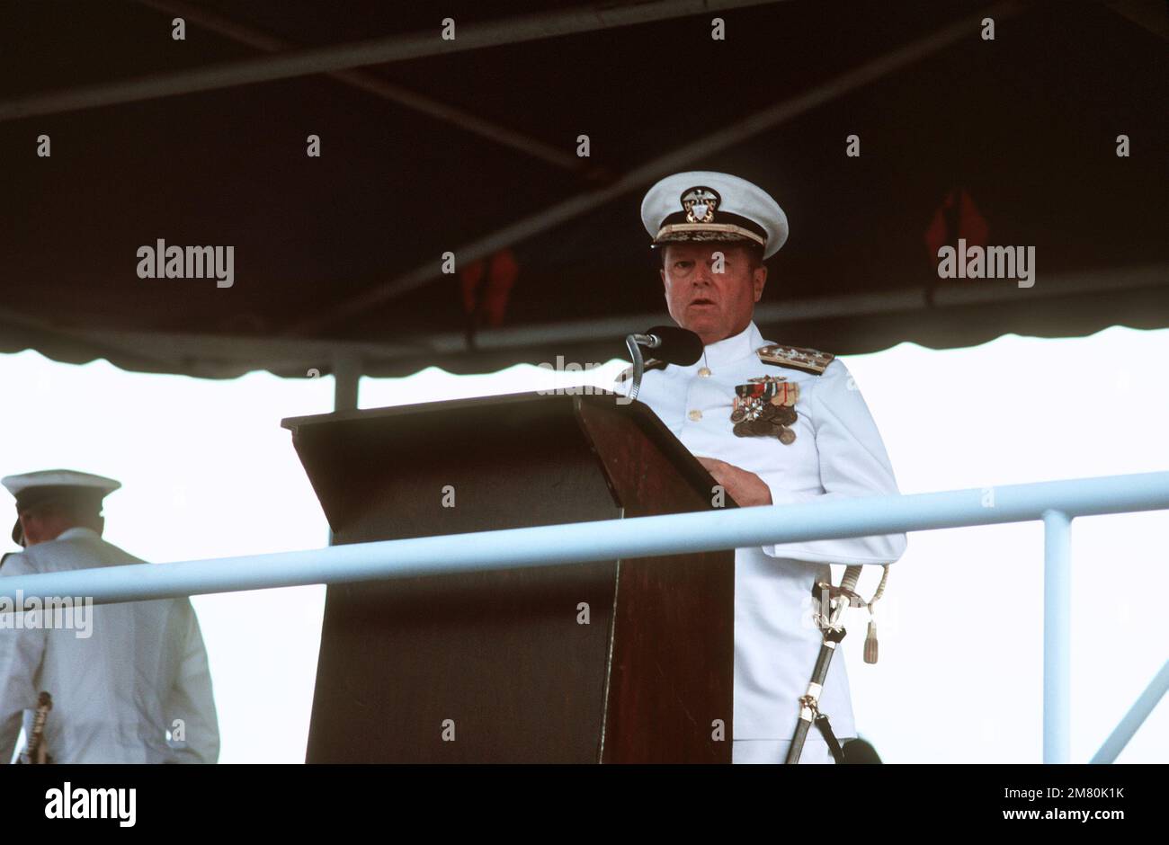 Vice Admiral Lando W. Zech Jr., Deputy CHIEF of Naval Operations ...
