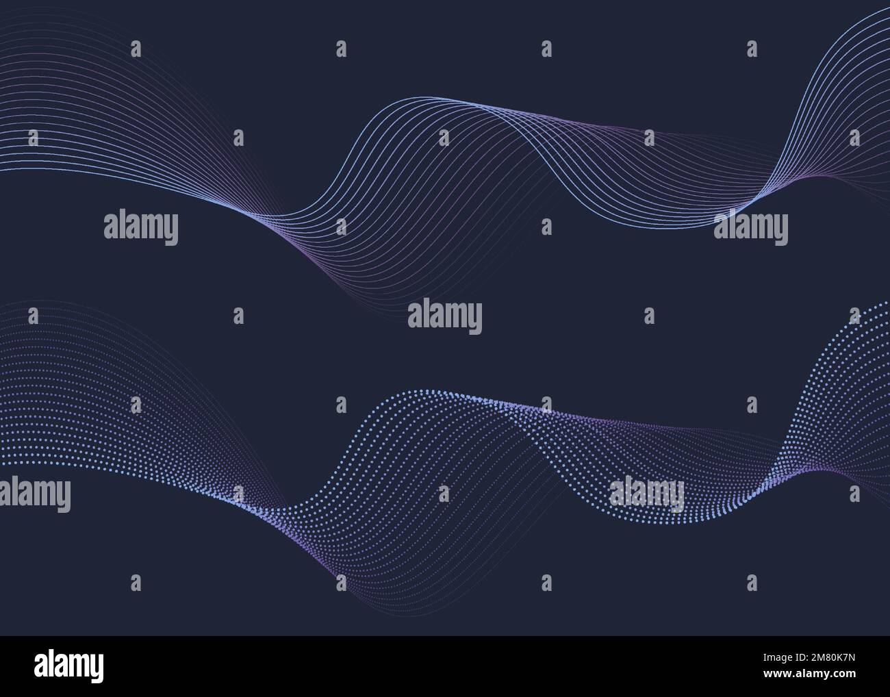 Abstract wave element for design. Digital frequency track equalizer ...