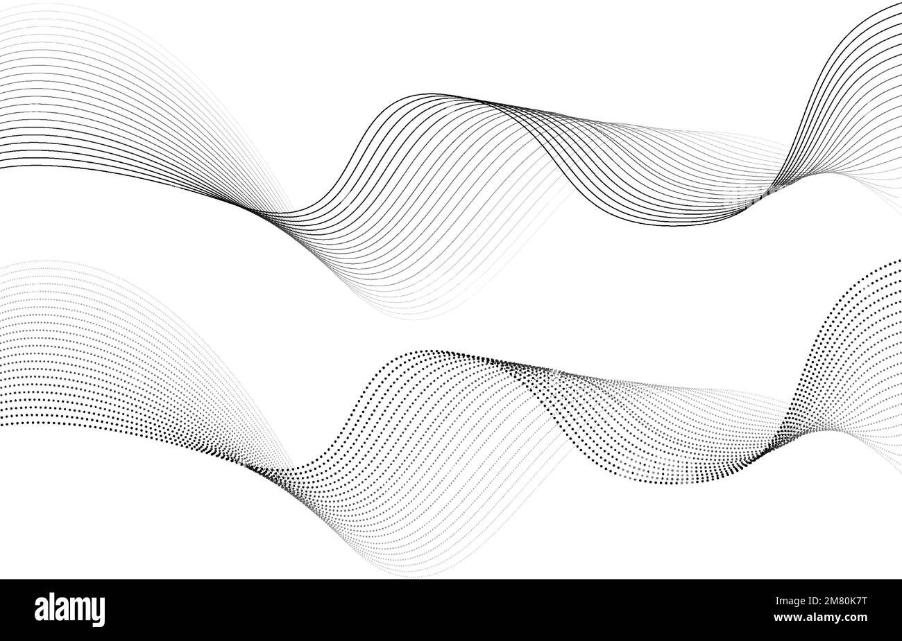 Abstract wave element for design. Digital frequency track equalizer ...