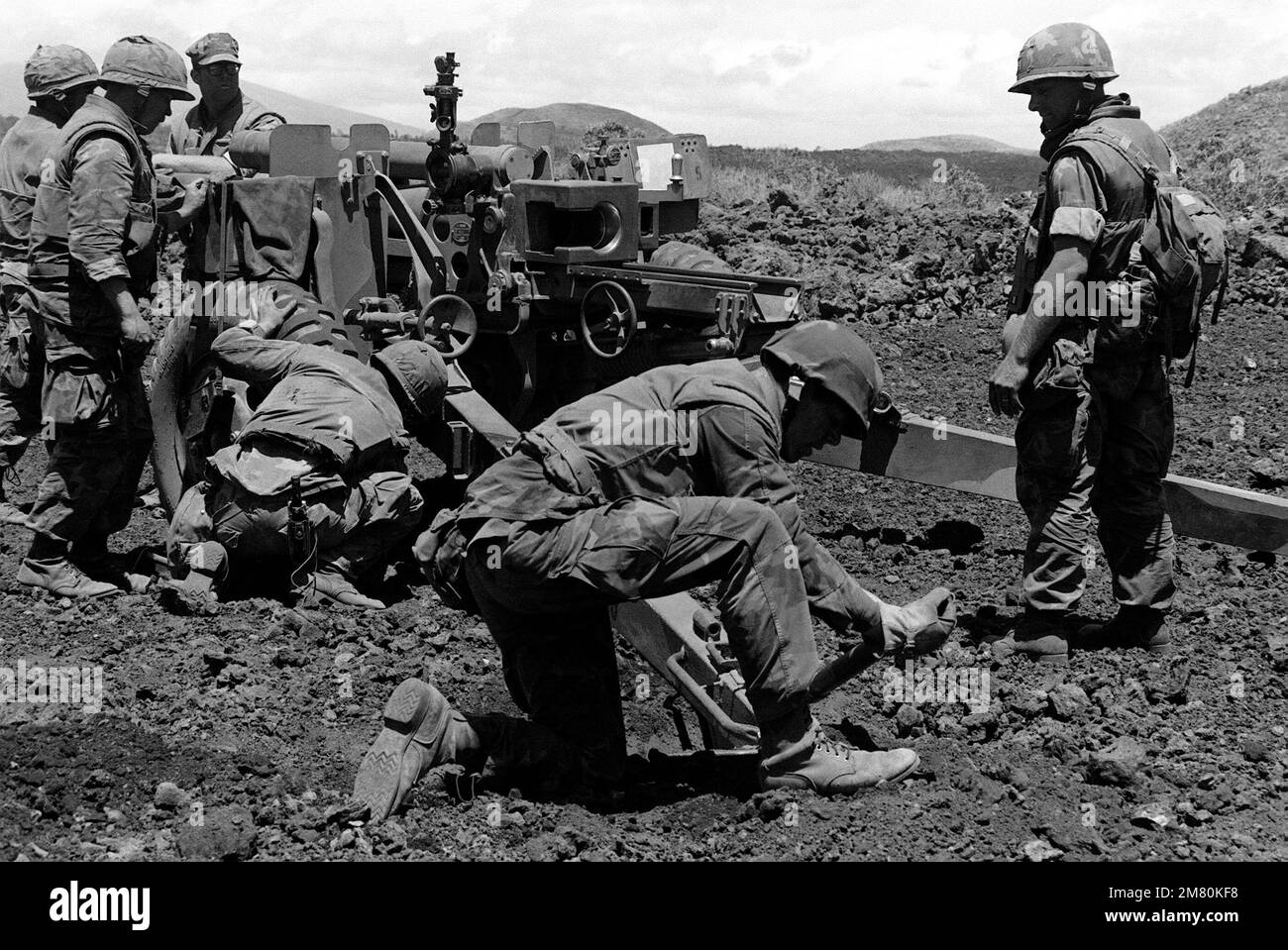 1st battalion 12th marine regiment Black and White Stock Photos ...