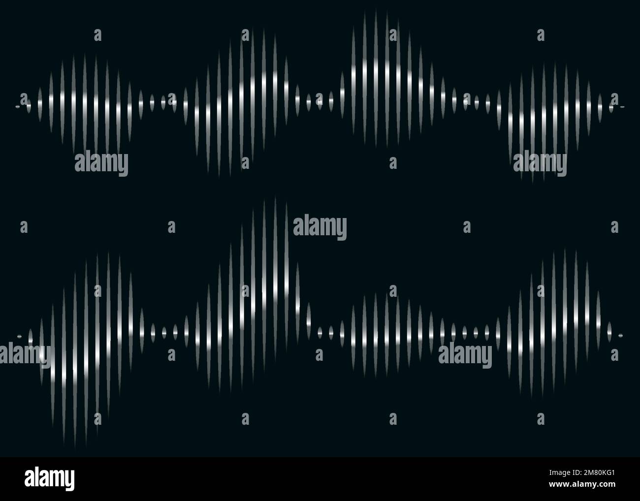 Sound Wave Rhythm Abstract Music Pulse Background Frequency Spectrum Vector Illustration Eps