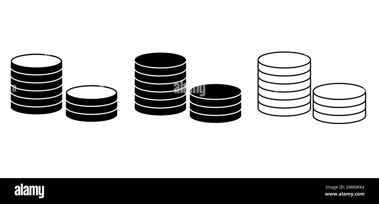 Money stacked Black and White Stock Photos & Images - Alamy
