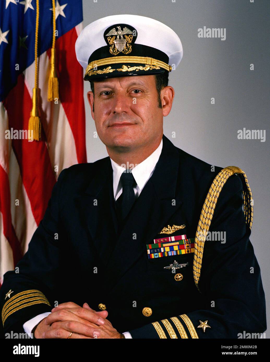 Captain Stanley E. Bump, USN (covered). Country: Unknown Stock Photo ...