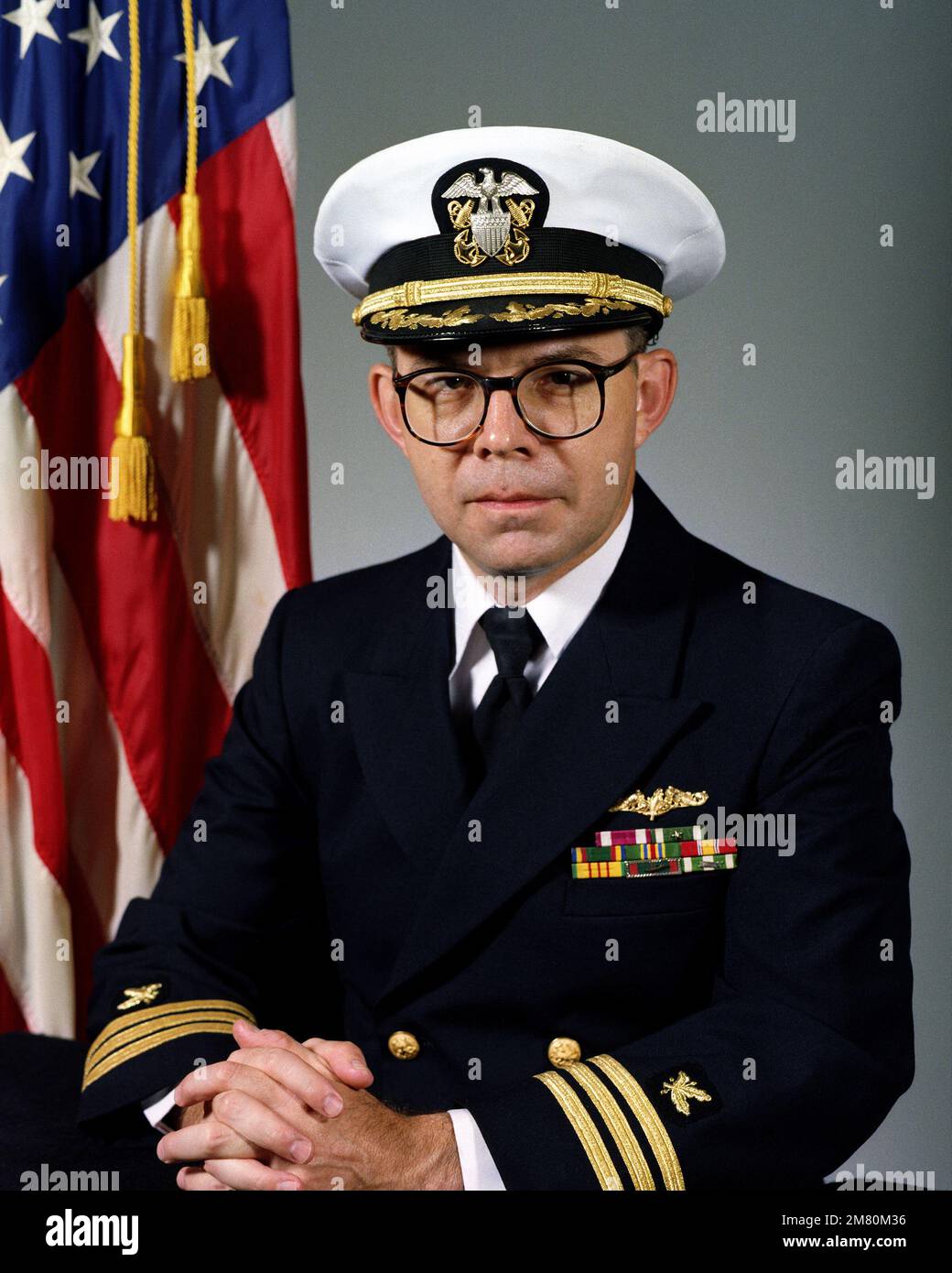 CDR William C. Scott, USN (covered). Country: Unknown Stock Photo - Alamy
