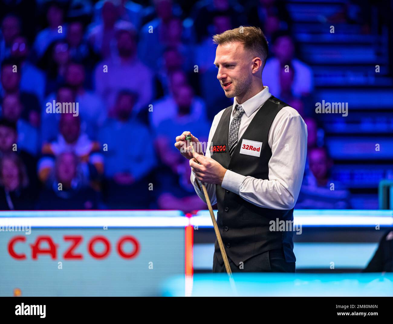 LONDON, UNITED KINGDOM. 11th Jan, 2023. Judd Trump v Ryan Day during ...