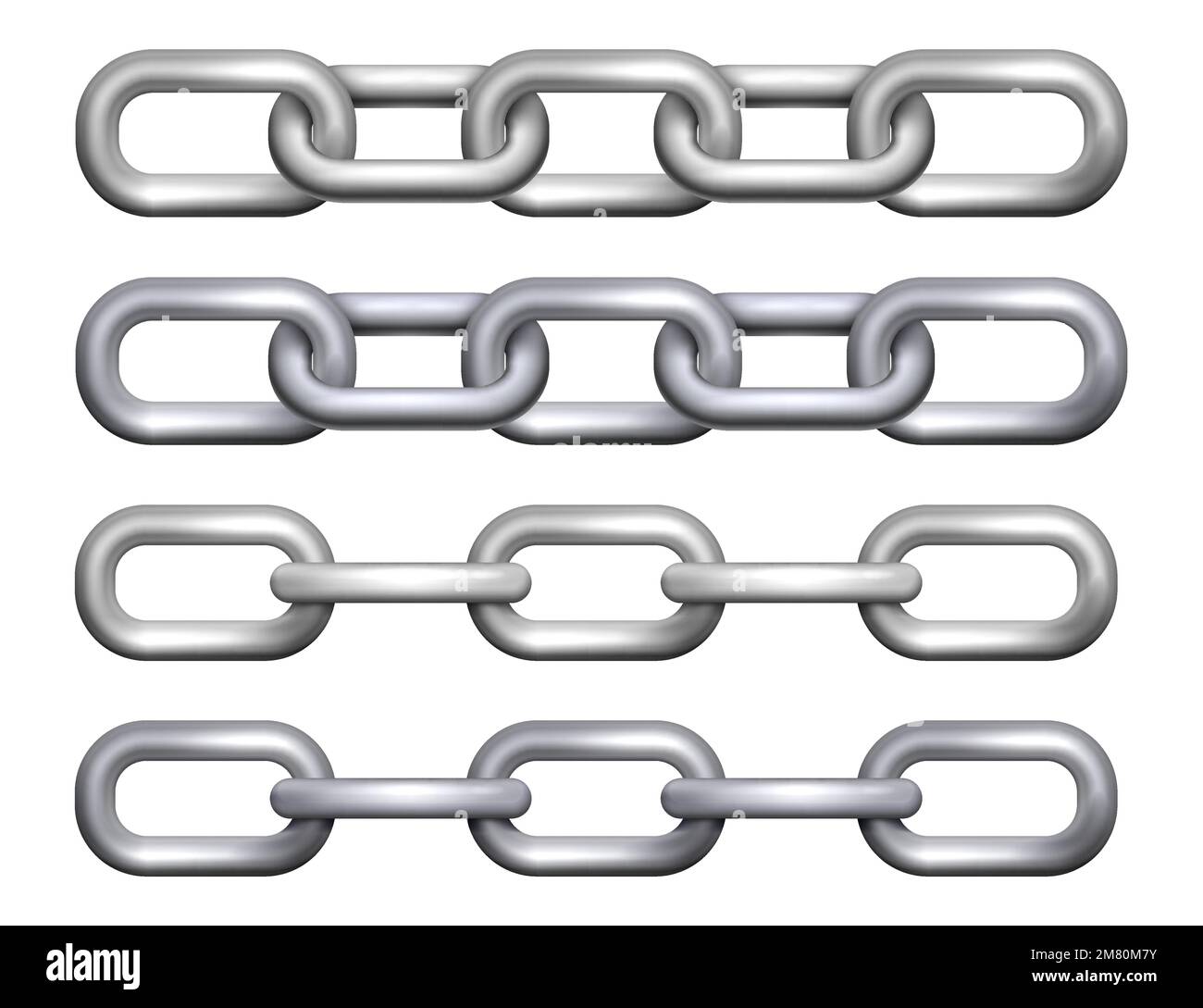 Chain link detail Stock Vector Images - Alamy