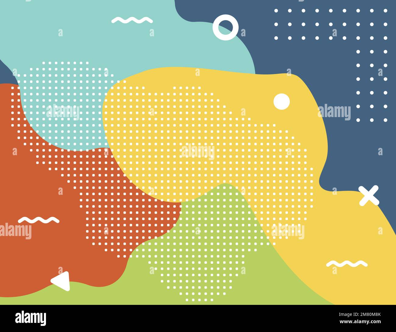 Creative children cartoon color splash background. Abstract pop art ...