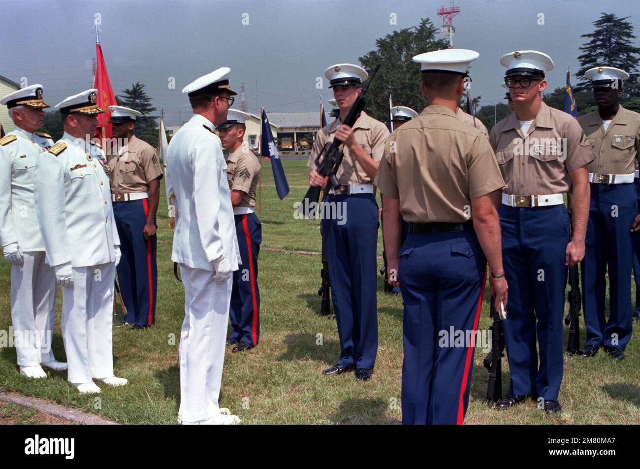 Commander fleet air western pacific hi-res stock photography and images ...