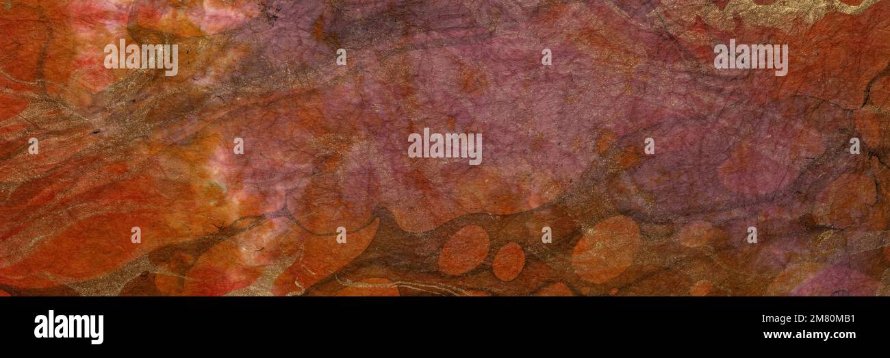 background and texture of colorful marbled momi paper made in Thailand ...