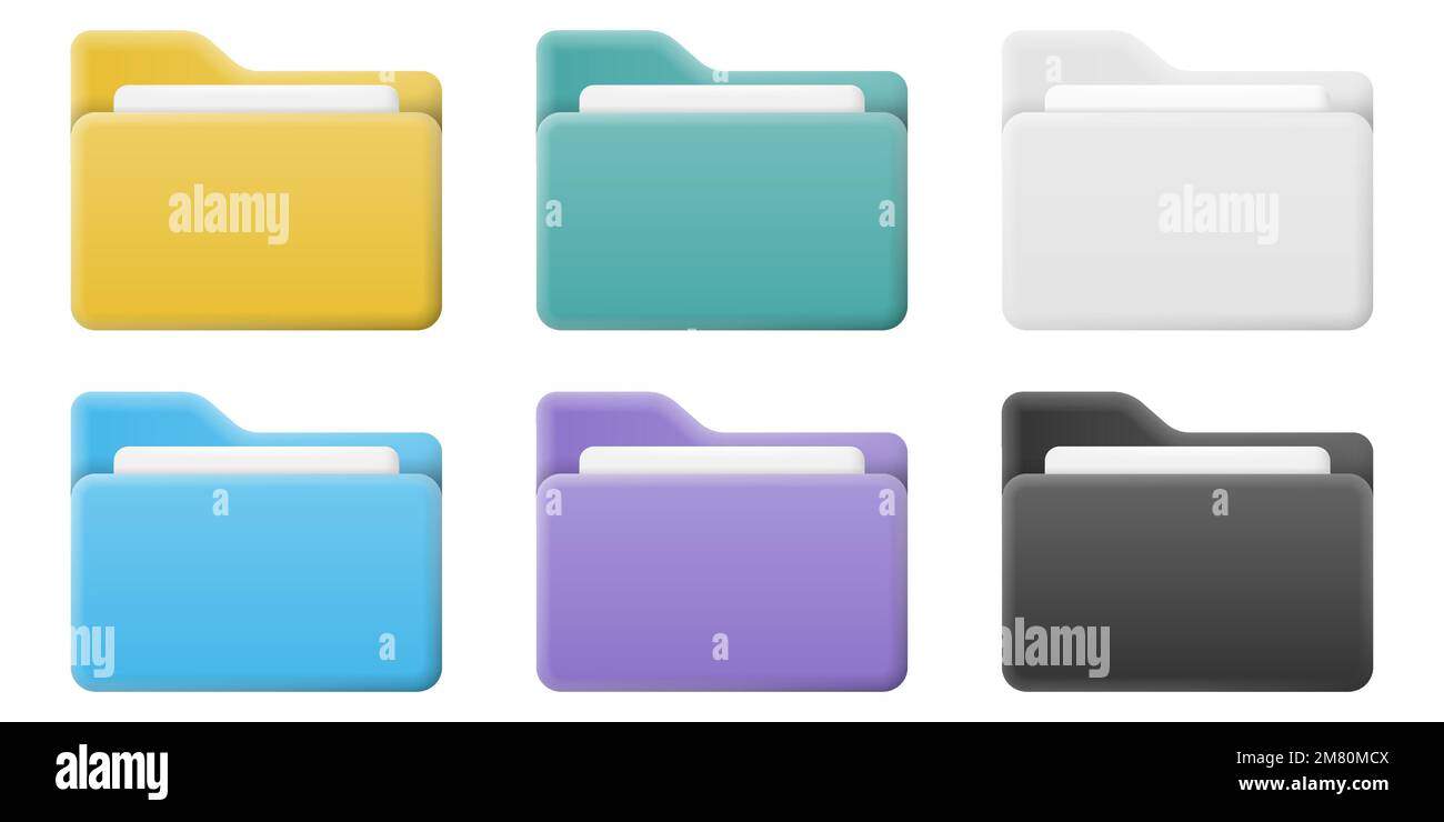 10 folder Cut Out Stock Images & Pictures - Alamy