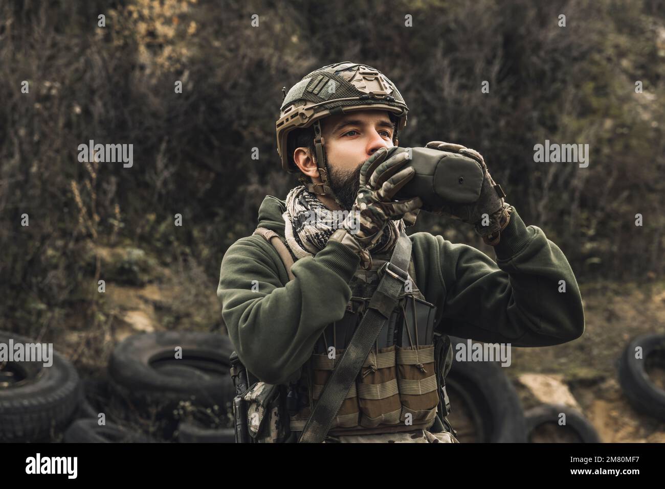 Us army water tank hi-res stock photography and images - Alamy