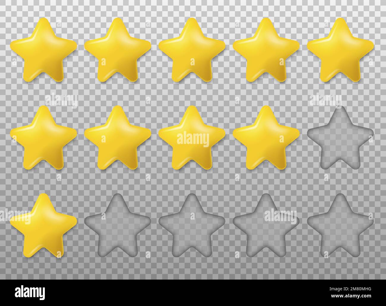 5 star rating icon. Five stars customer product rating review flat icon ...